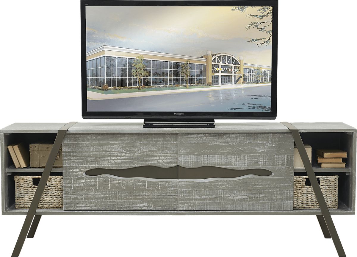 Millwood Gray Console | Rooms to Go