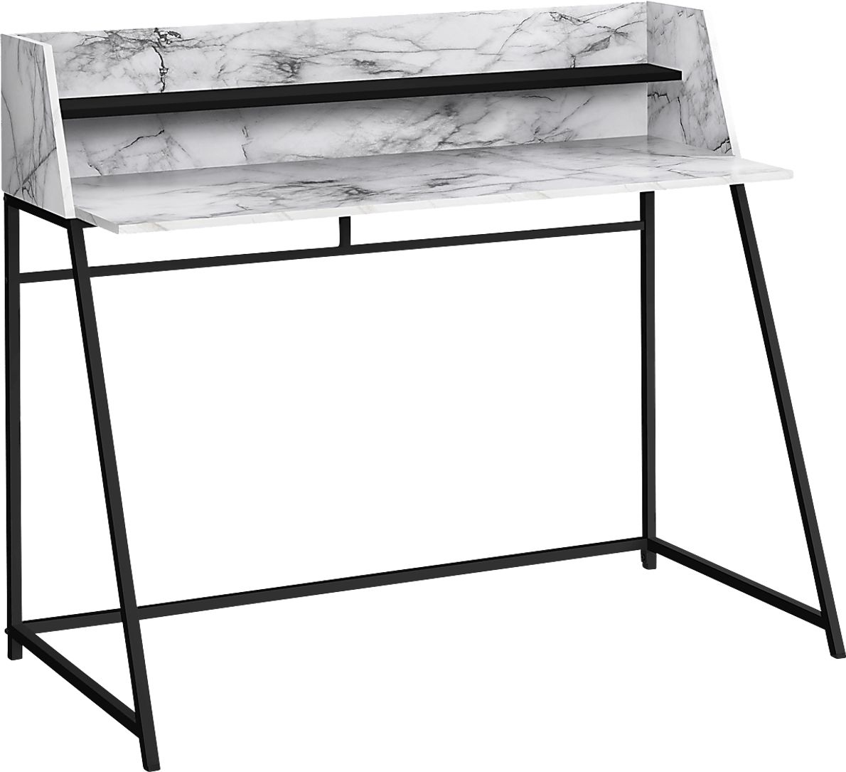 Minkler Marble Desk - Rooms To Go