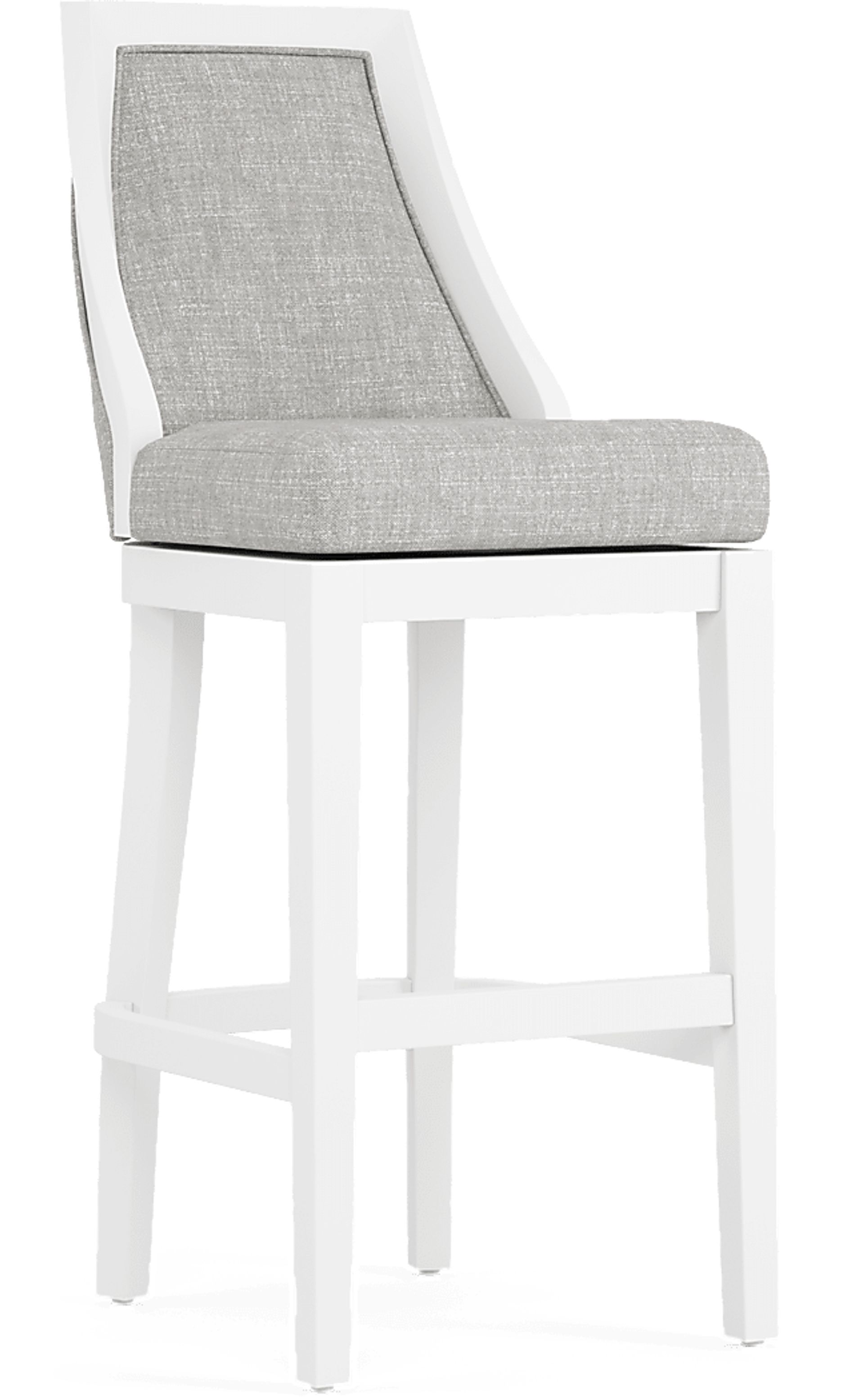 Miramar White Colors,White Barstool | Rooms to Go