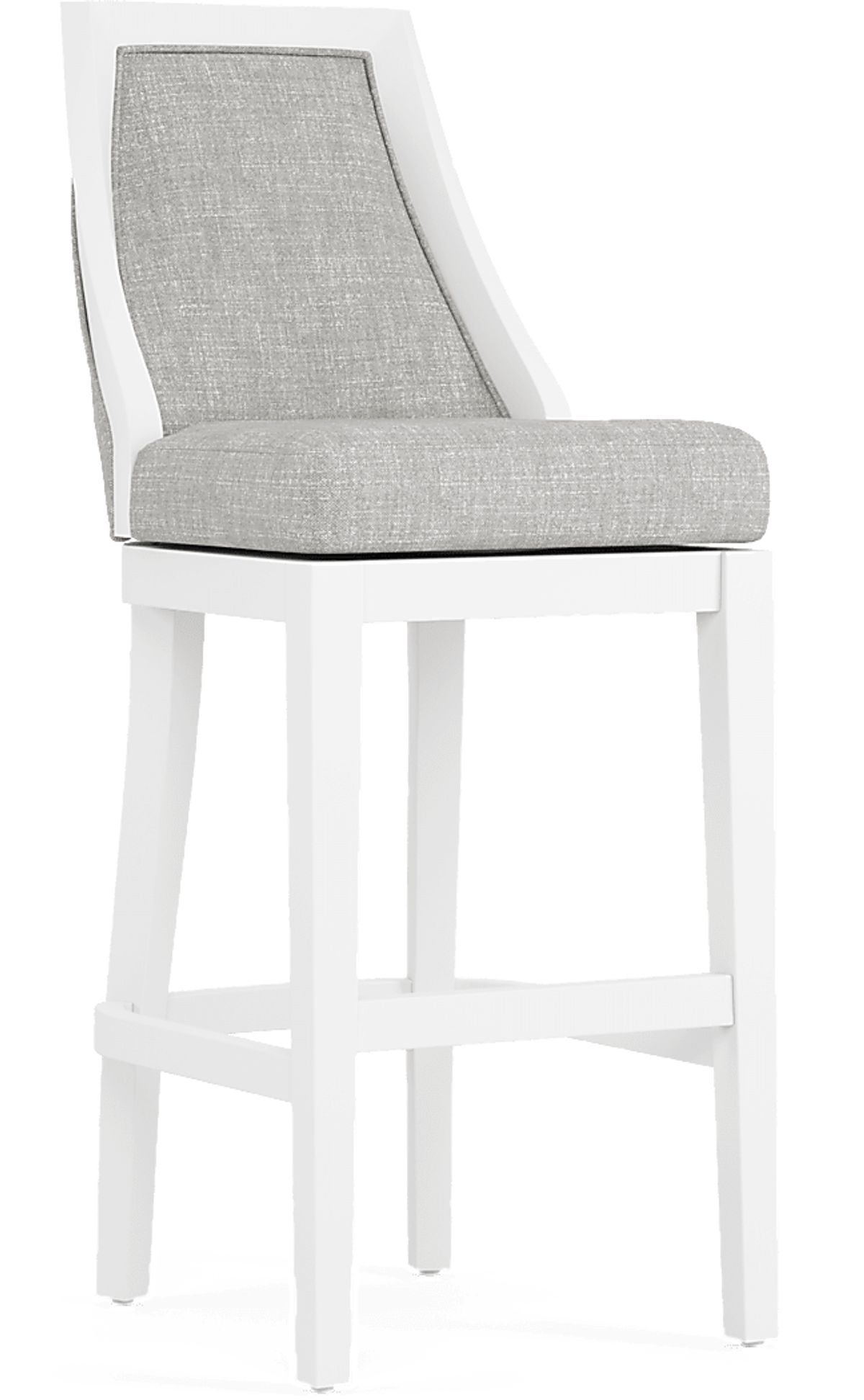 Miramar White Colors,White Barstool | Rooms to Go