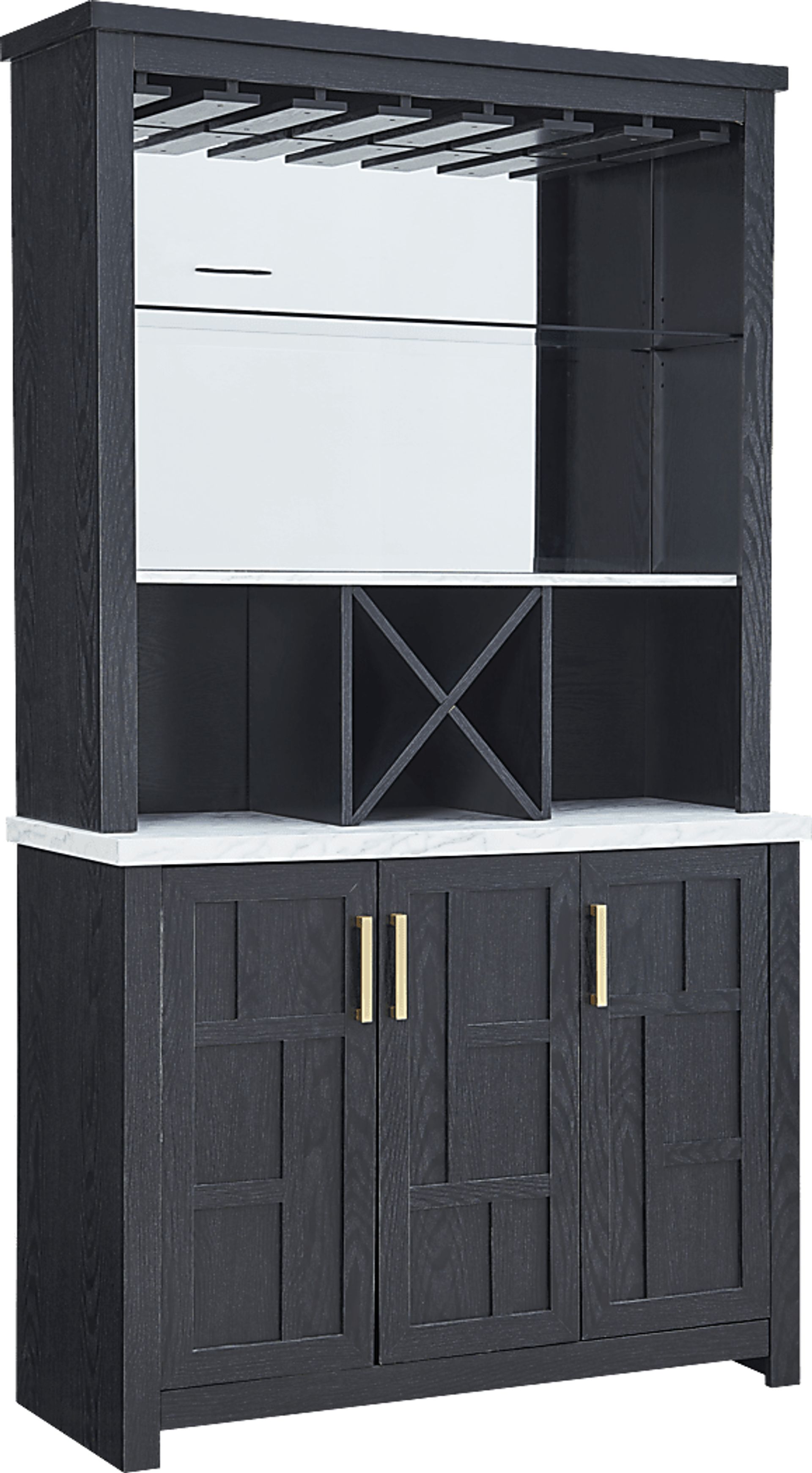 Mithra Black Black,Colors Server | Rooms to Go