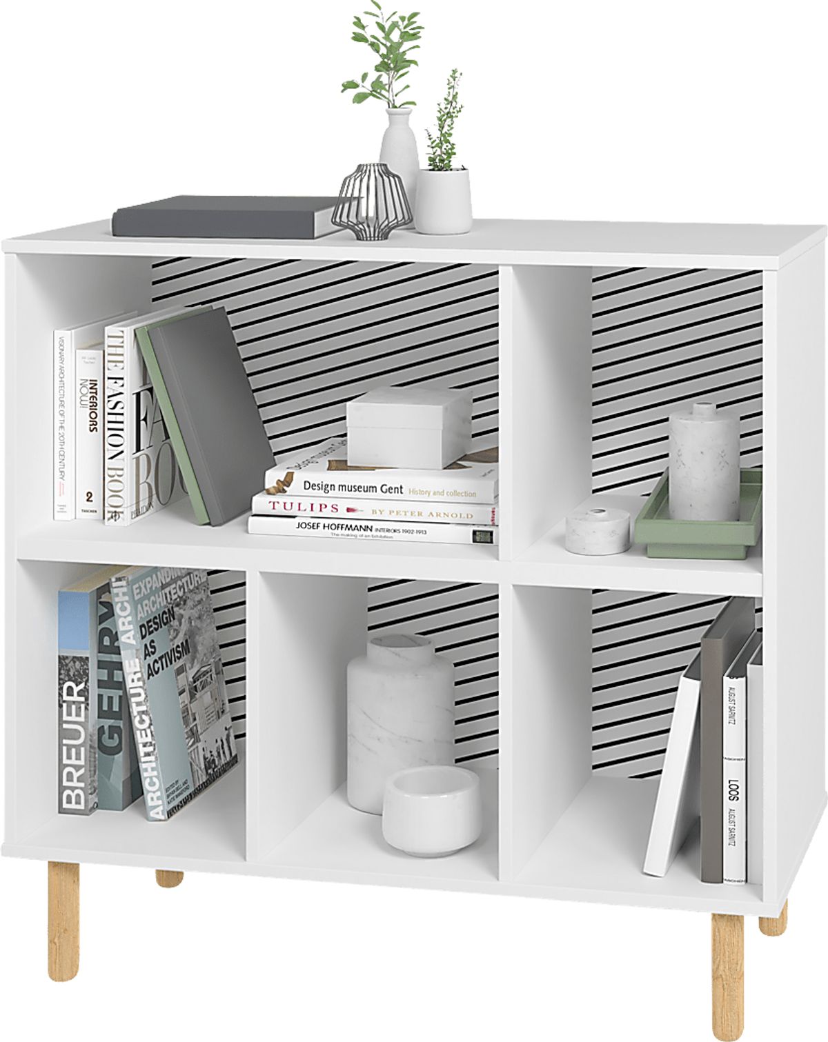 Mizeur I White Colors,White Bookcase | Rooms to Go