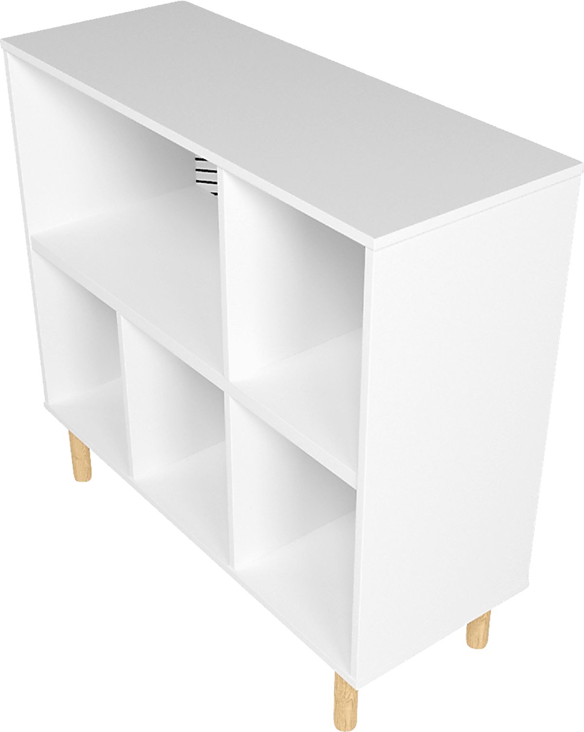 Mizeur I White Colors,White Bookcase | Rooms to Go