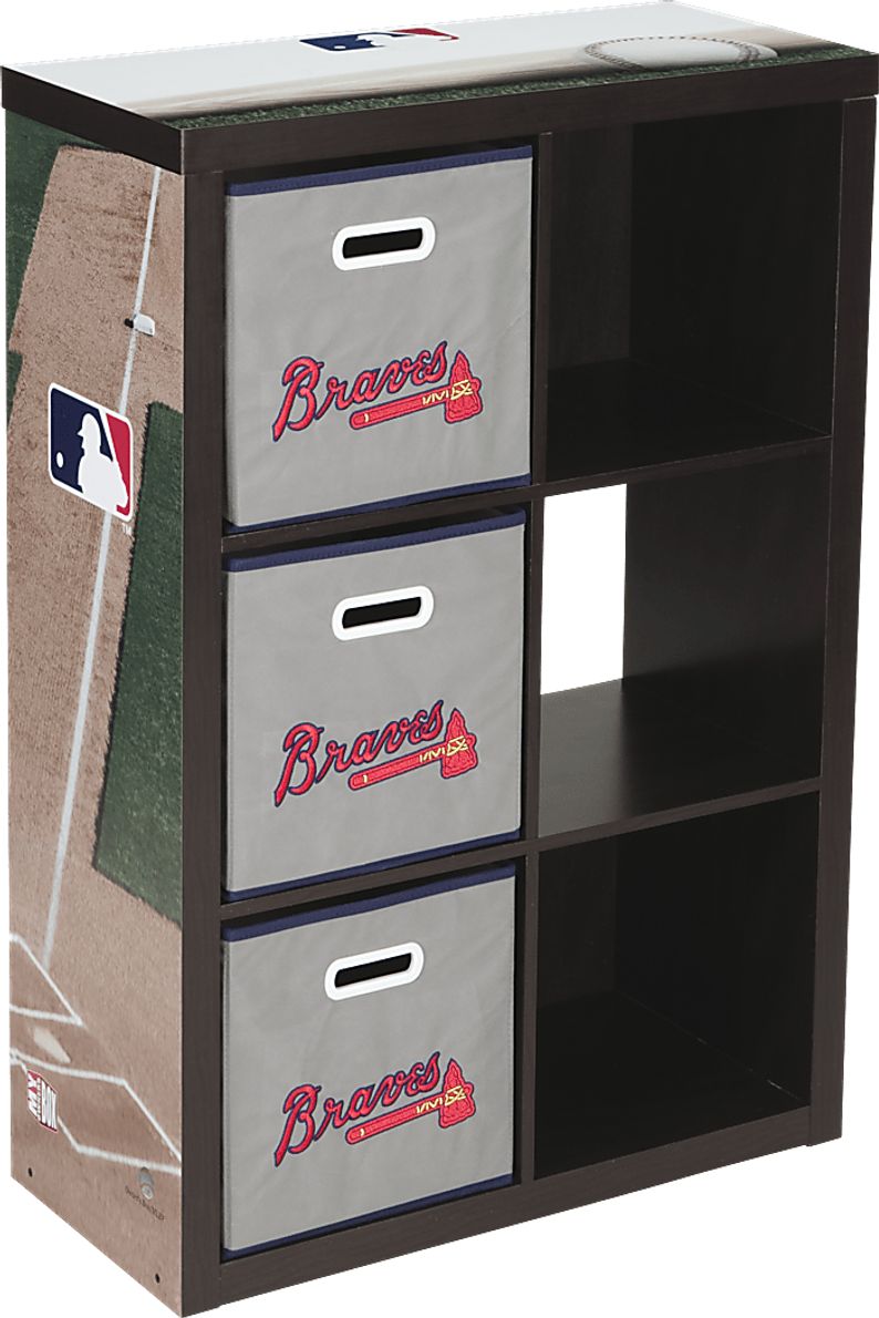 Mlb Cubestore Espresso Brown Organizer - Rooms To Go