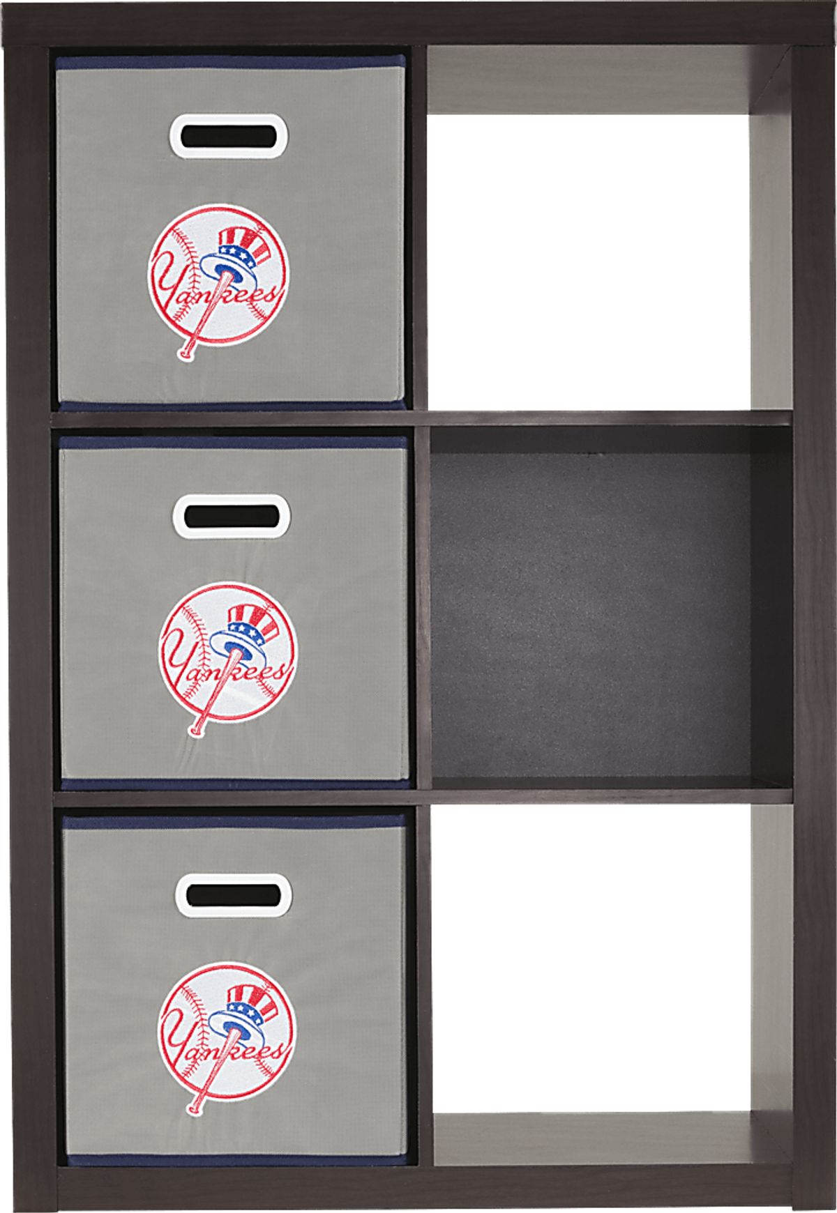 Mlb Cubestore Espresso Brown Organizer | Rooms to Go