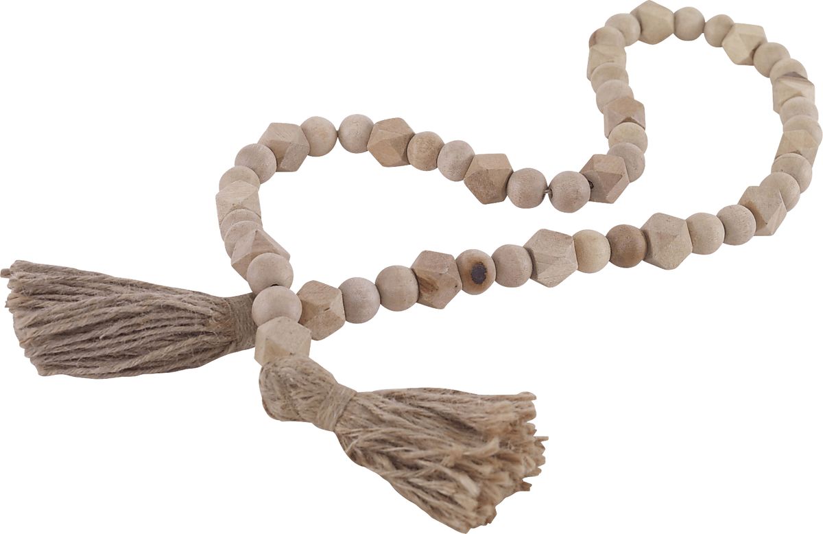 Moary Natural Light Wood Beige,White Garland | Rooms to Go