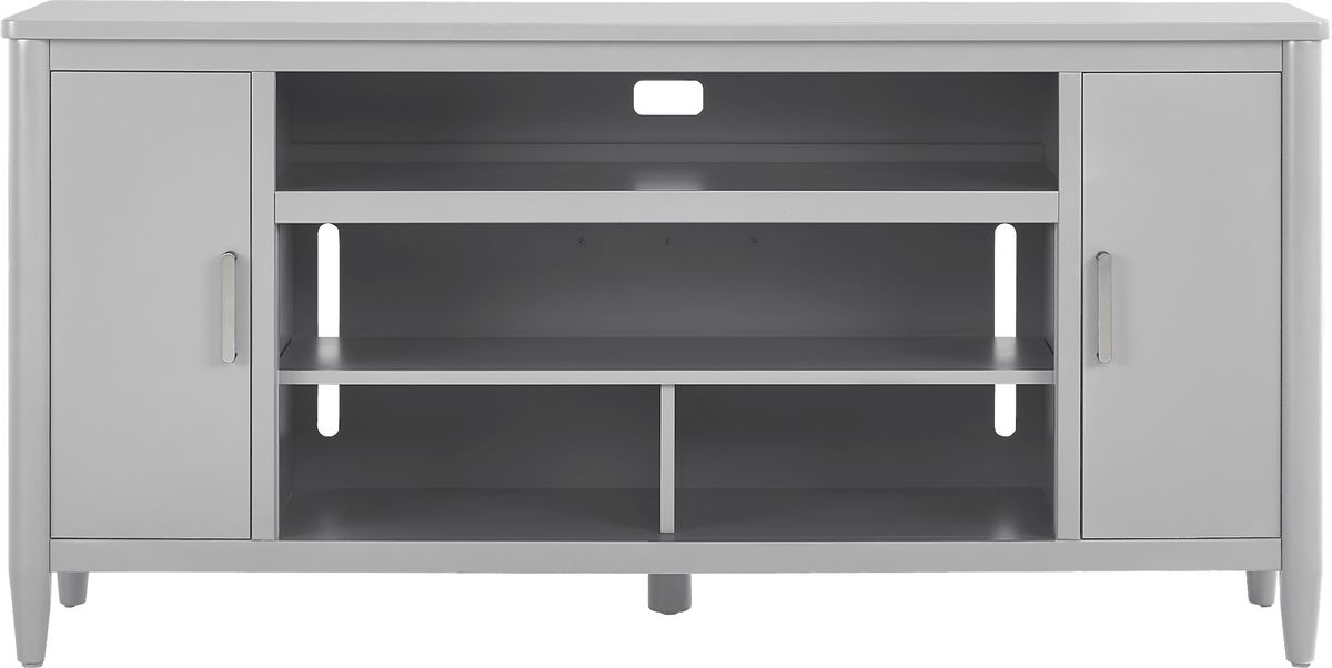 Modern Villa Light Gray 72 in. Console | Rooms to Go