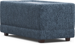 Drew & Jonathan Modularfour Navy Blue Chenille Fabric 7pc 7 Pc Modular ...