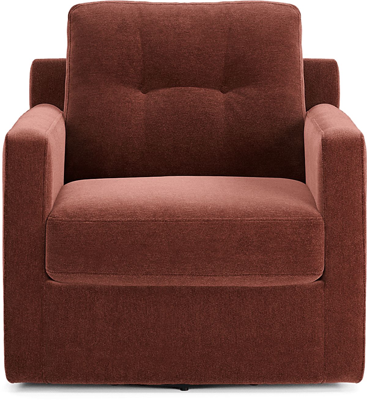 Drew & Jonathan Modularone Merlot Red Textured Accent Chair | Rooms to Go