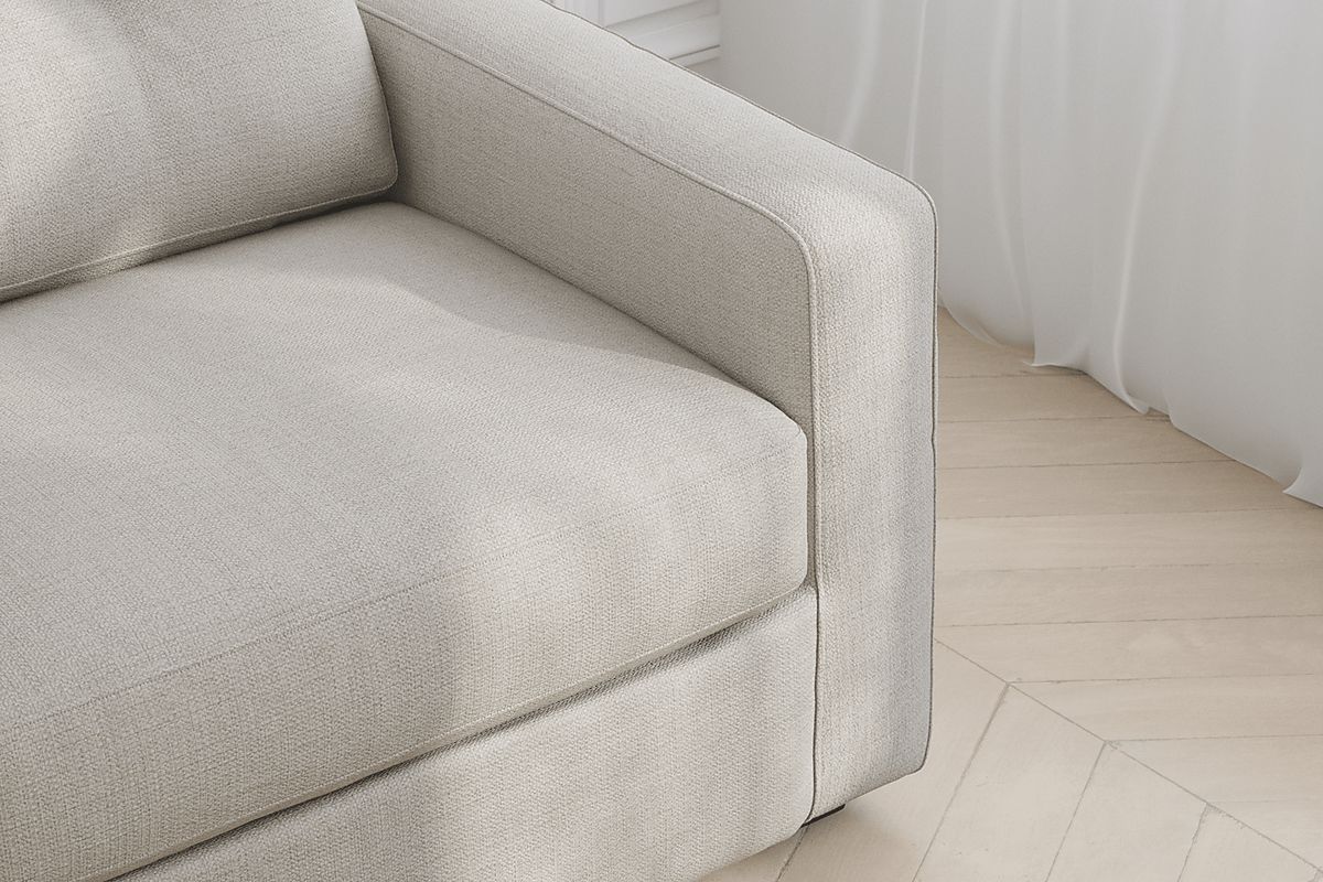 Drew & Jonathan Modularone Oyster Beige Textured Sleeper 7 Pcmedia ...