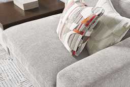Drew & Jonathan Modularthree Gray Chenille Fabric 4pc With Left Chaise ...