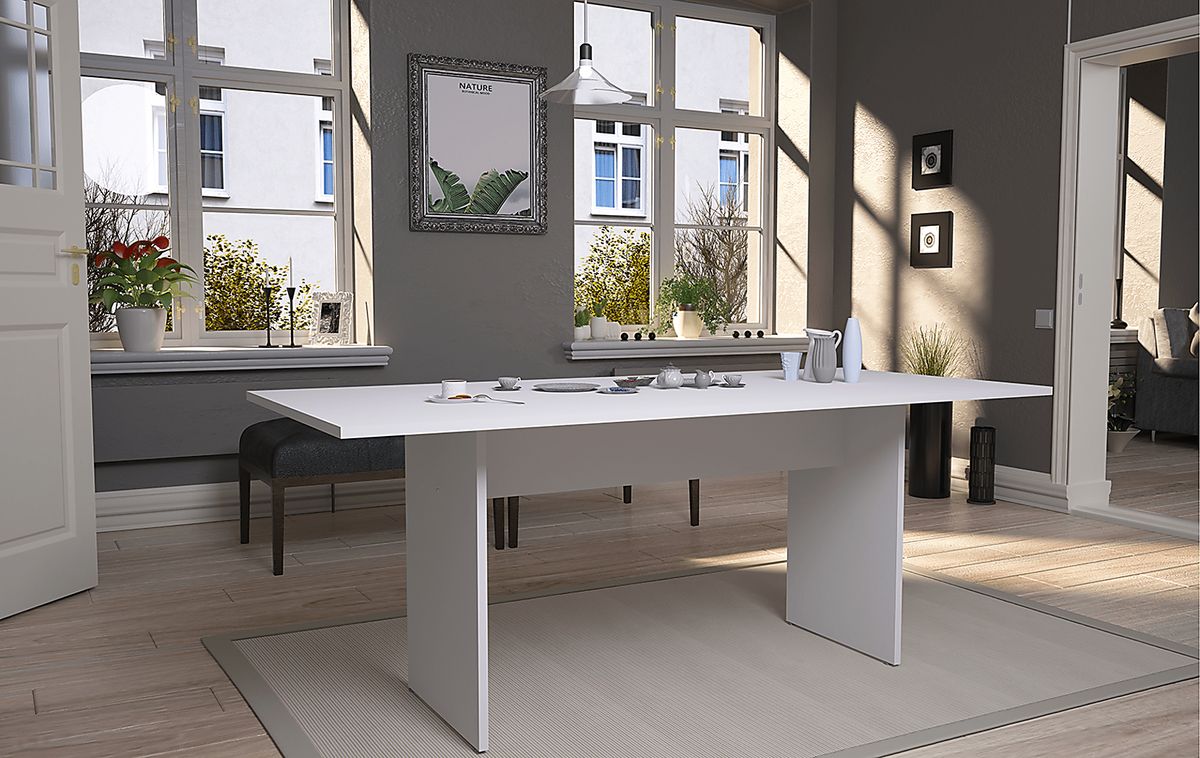 Mokema White Dining Table | Rooms to Go