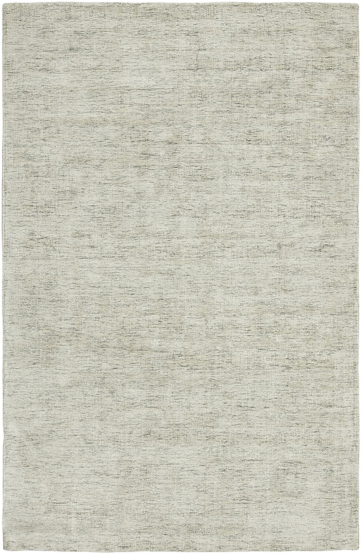 Moncha Light Gray Viscose Rug | Rooms to Go