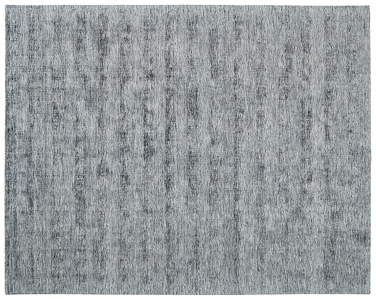 Moncha Slate Gray Viscose Rug | Rooms to Go