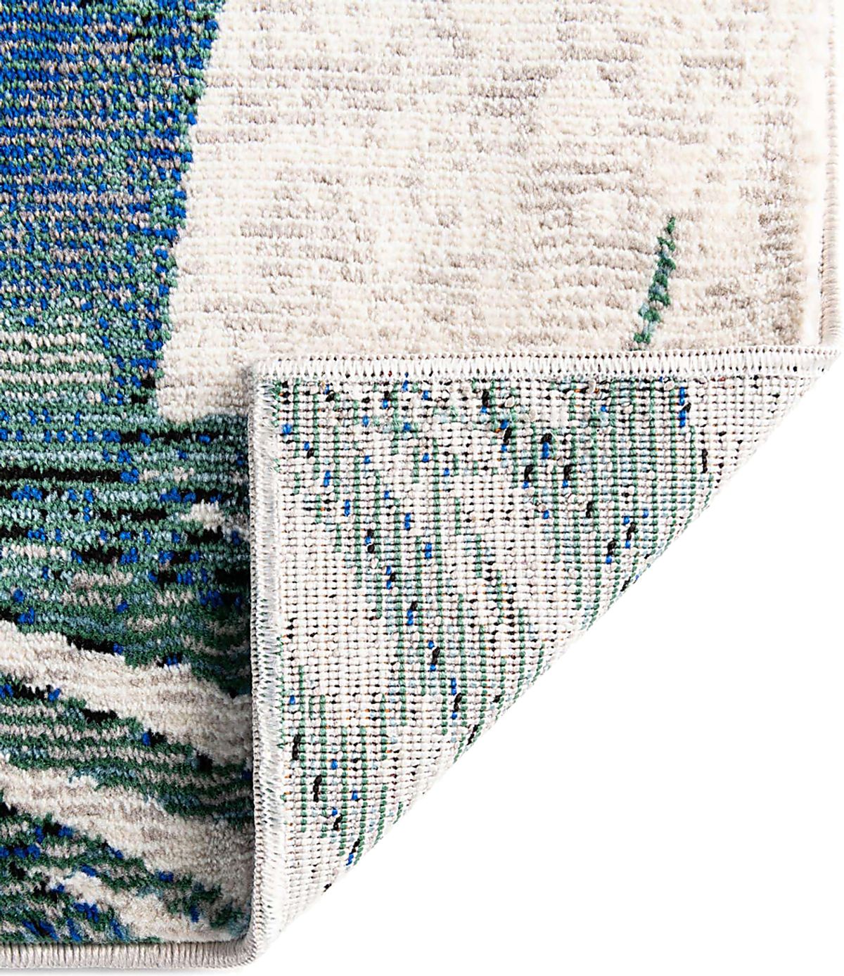 Monstera Blue,Green,Ivory Beige,Blue,Green Rugs | Rooms to Go