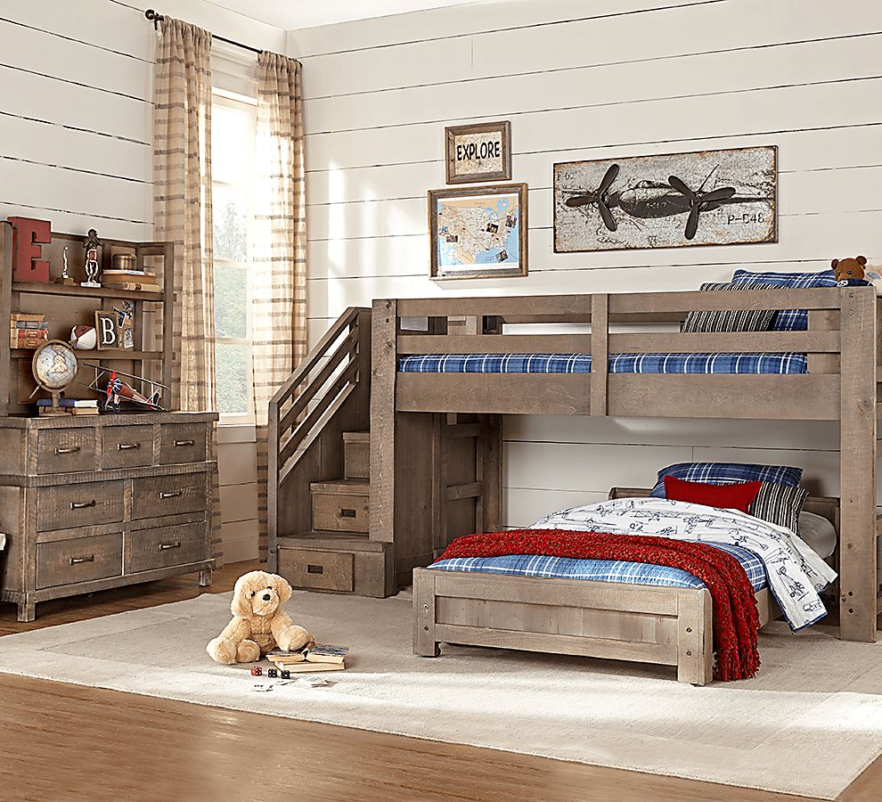 Driftwood loft bed store