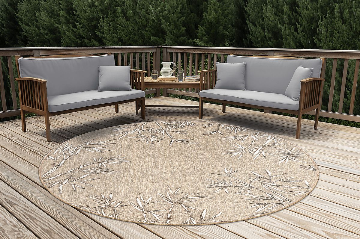 Montdover Tan Beige,Brown Outdoor Rugs | Rooms to Go