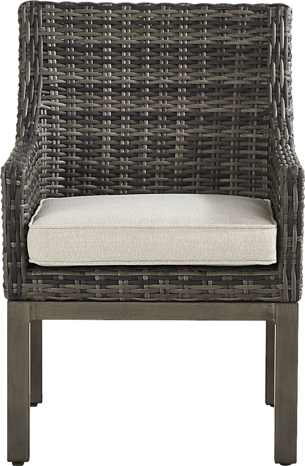 Montecello 5 Pc Gray Twine Beige Eucalyptus Outdoor Dining Set With 50 ...