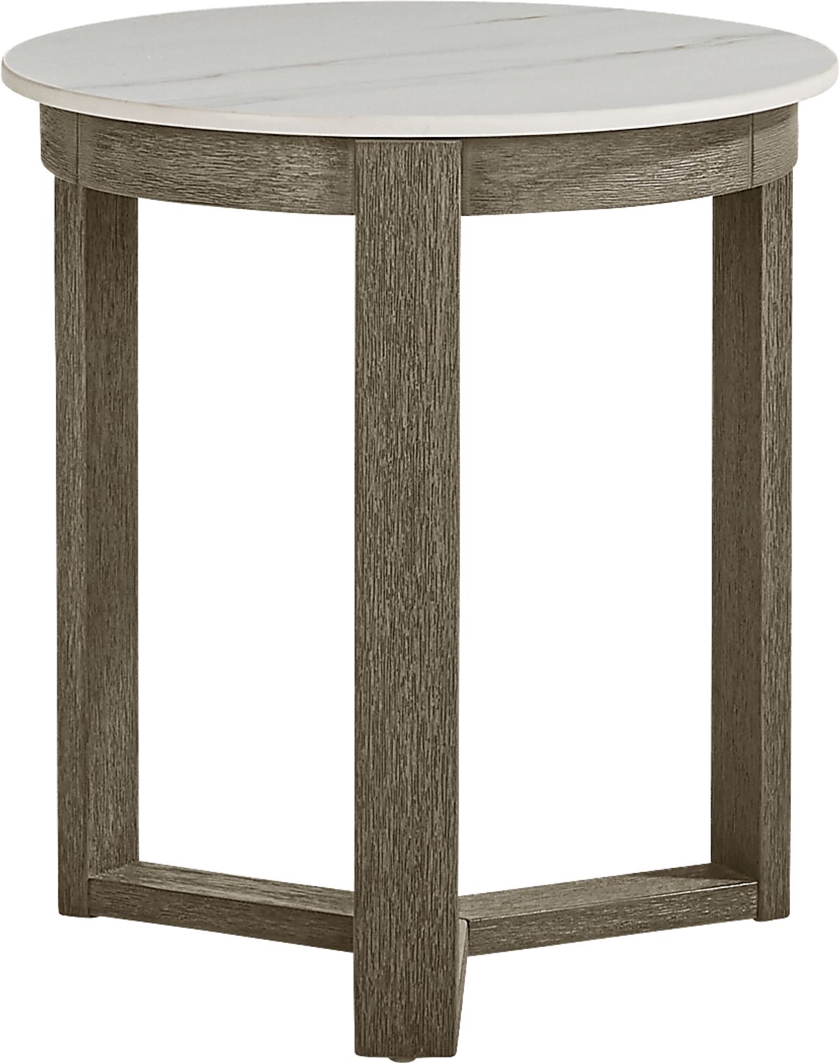 Cindy Crawford Montecello Gray Wood Outdoor End Table | Rooms to Go