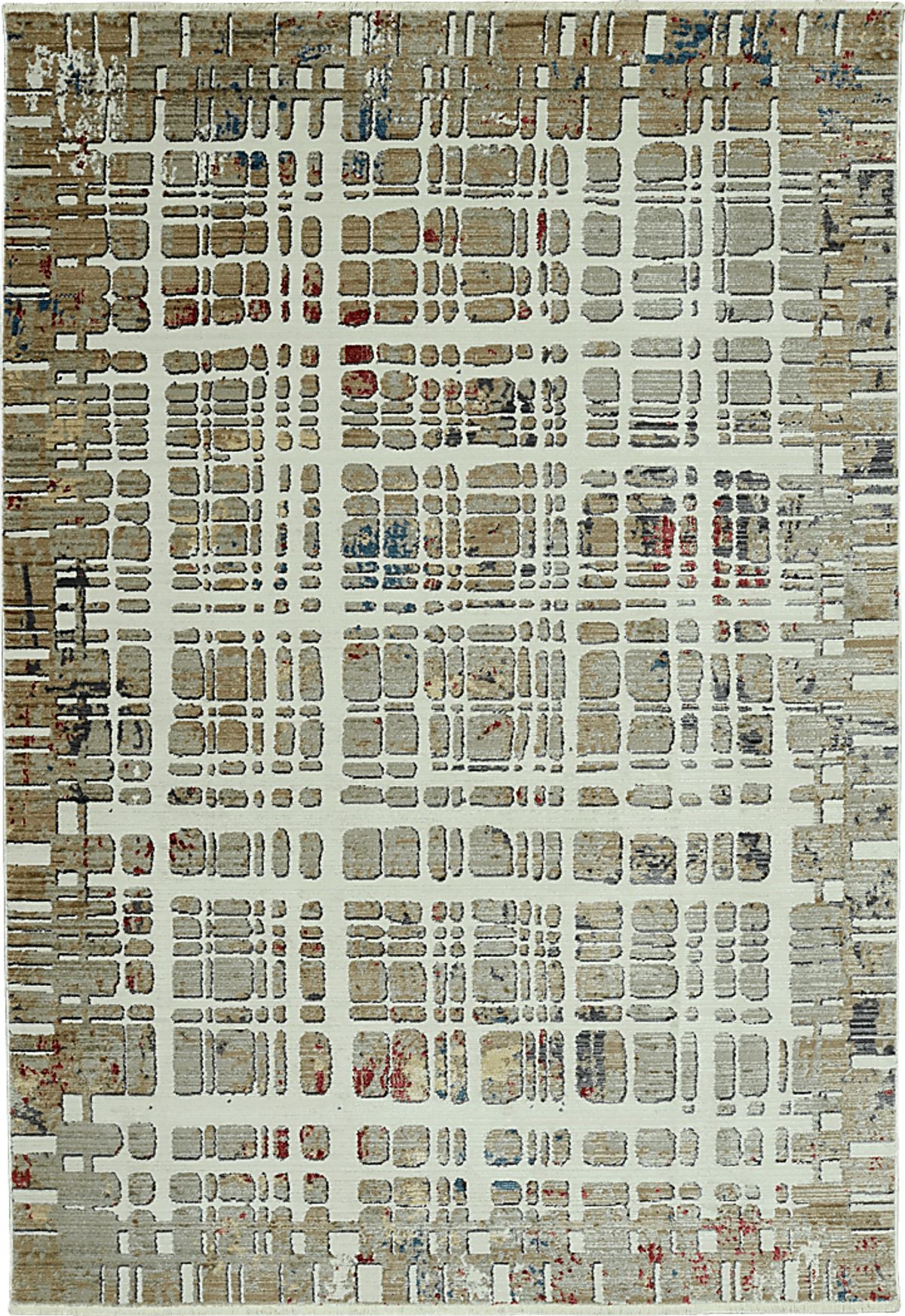 Moomar Ivory/Beige 7'10 x 10'10 Rug - Rooms To Go