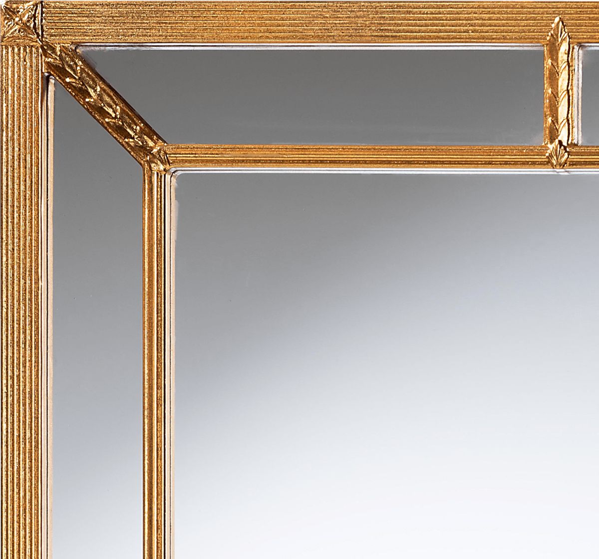 Moongolden Gold Colors,Metal Yellow Rectangle Mirror | Rooms to Go