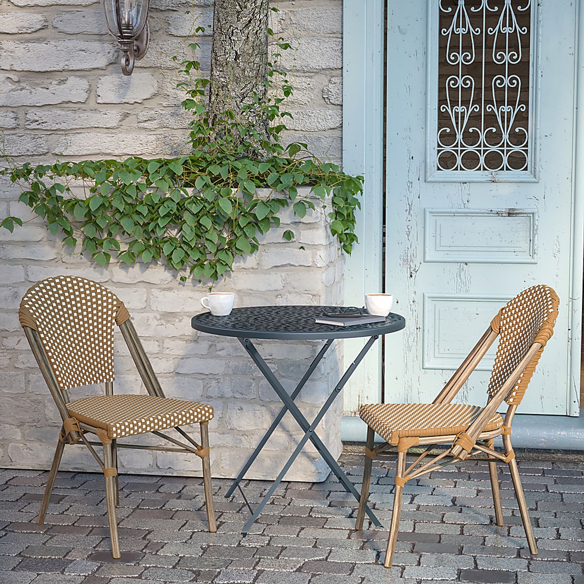 Morrie Brown Dark Wood Dining Chair | Rooms to Go