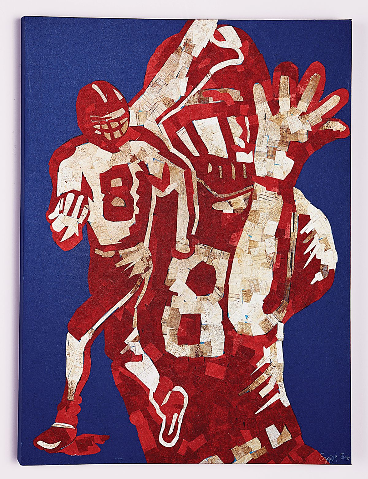 Mosaic Football Wall Art | Rooms to Go