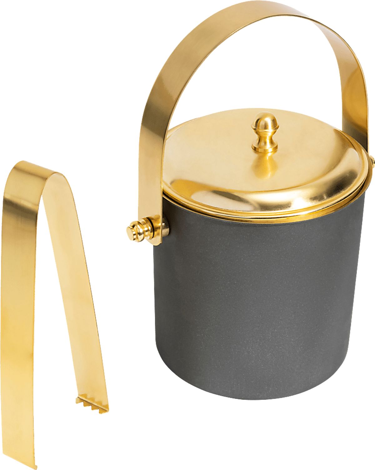 Mosspine Gray Ice Bucket | Rooms to Go