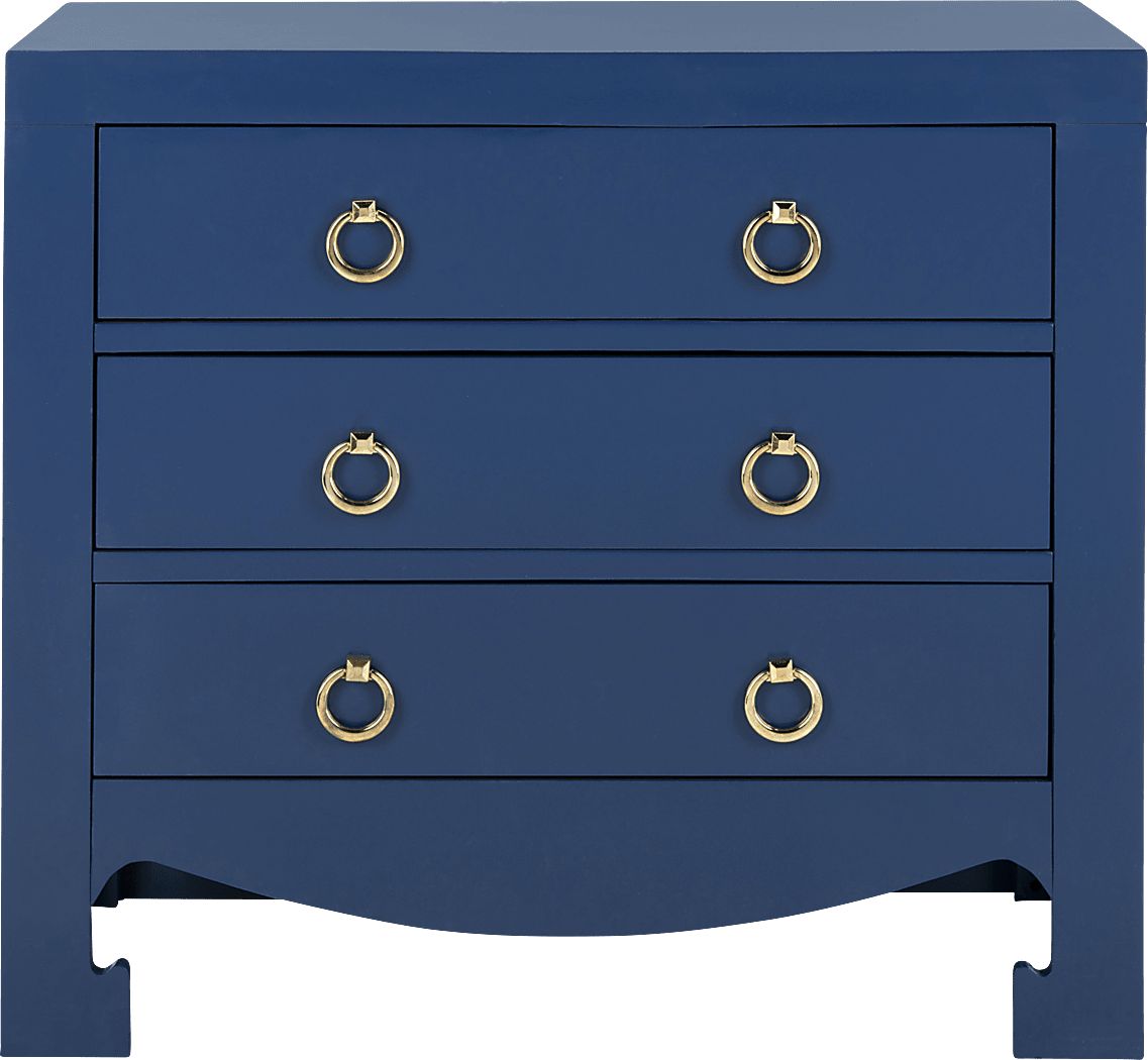 Moultire Blue Accent Cabinet - Rooms To Go