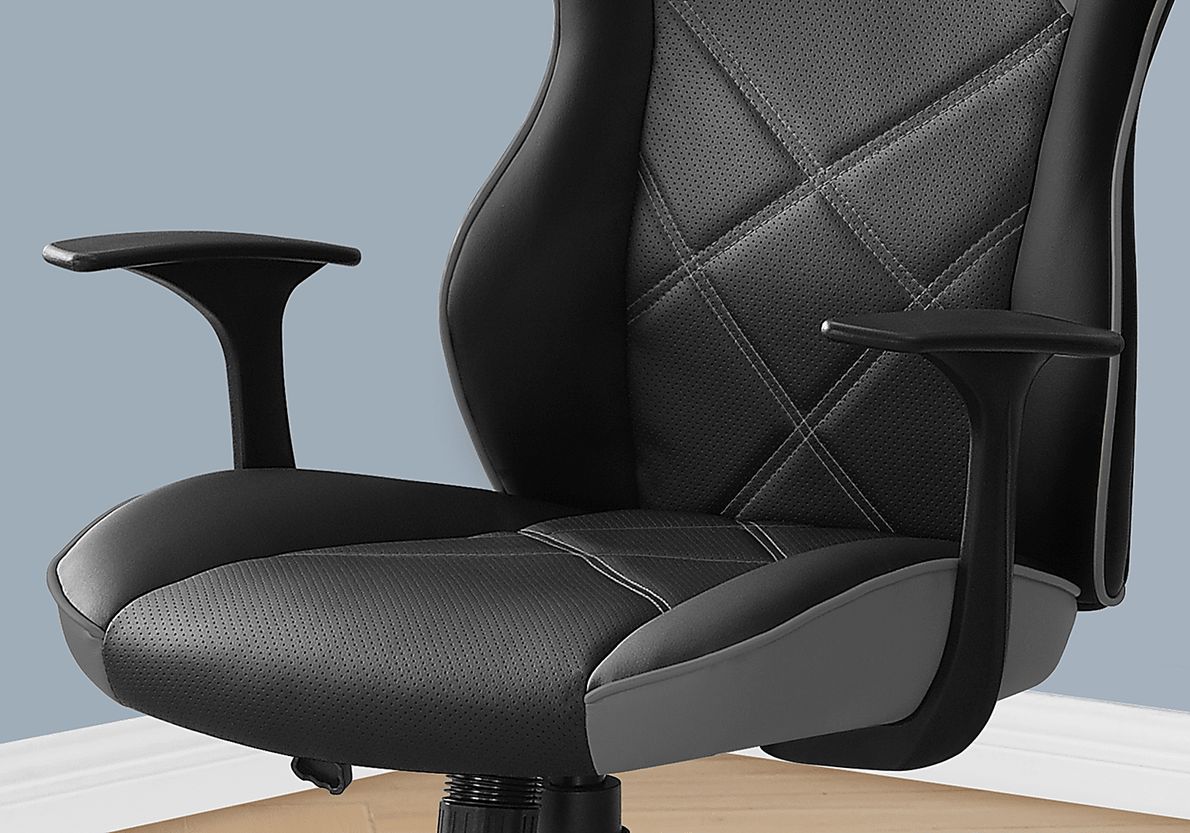 Mourovia Gray Gaming Chair - Rooms To Go