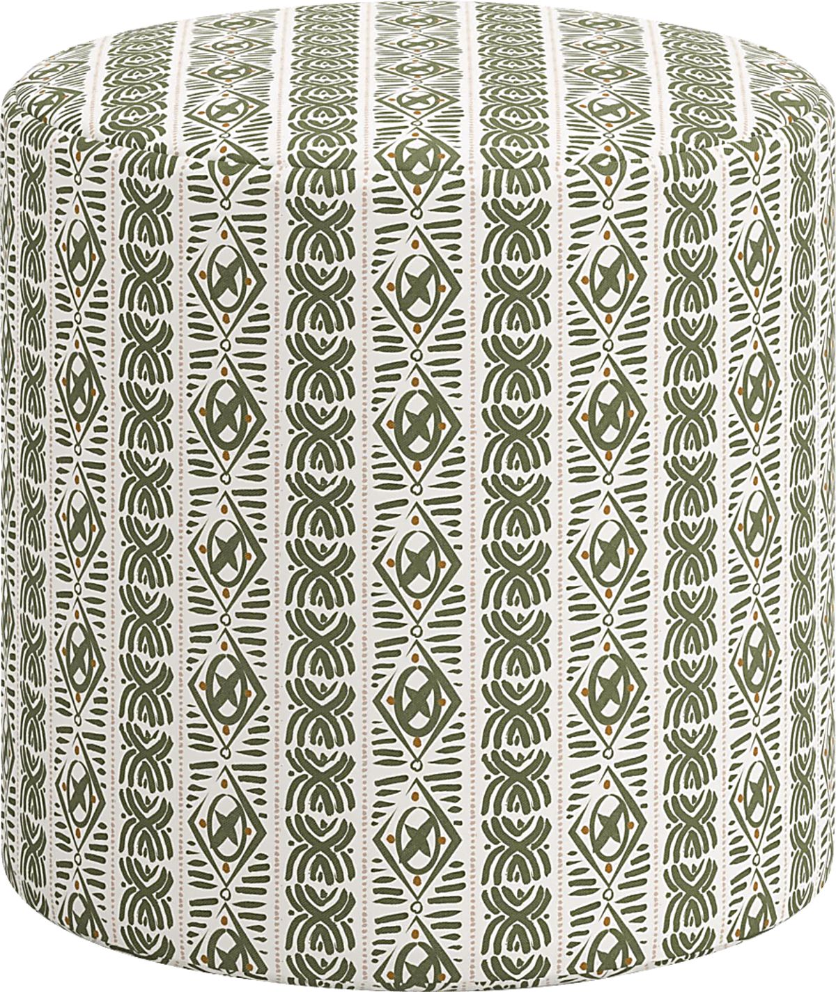 Moyle Cotton Fabric Ottoman | Rooms to Go