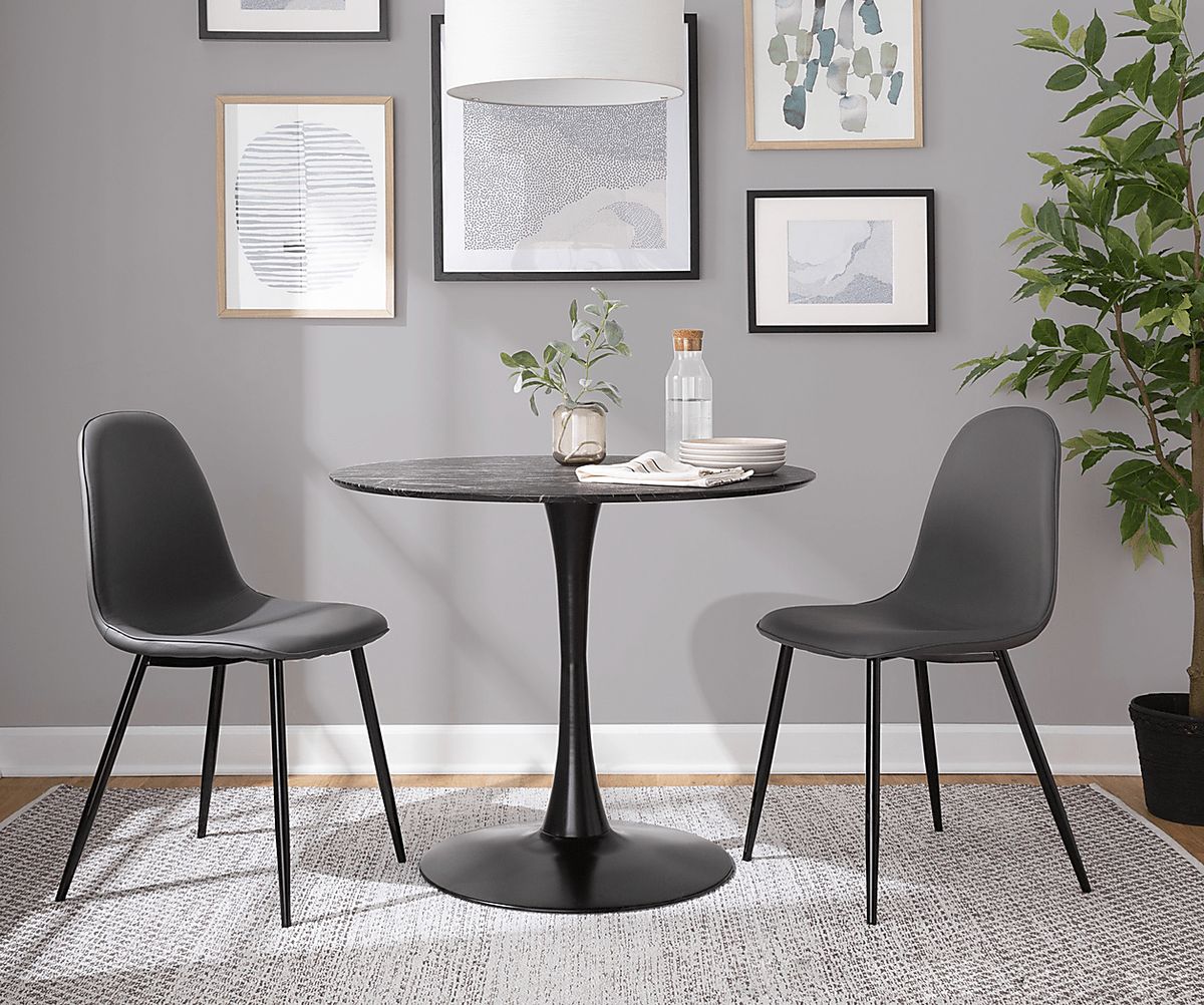 Mulroy Black Black,Colors Dining Table | Rooms to Go