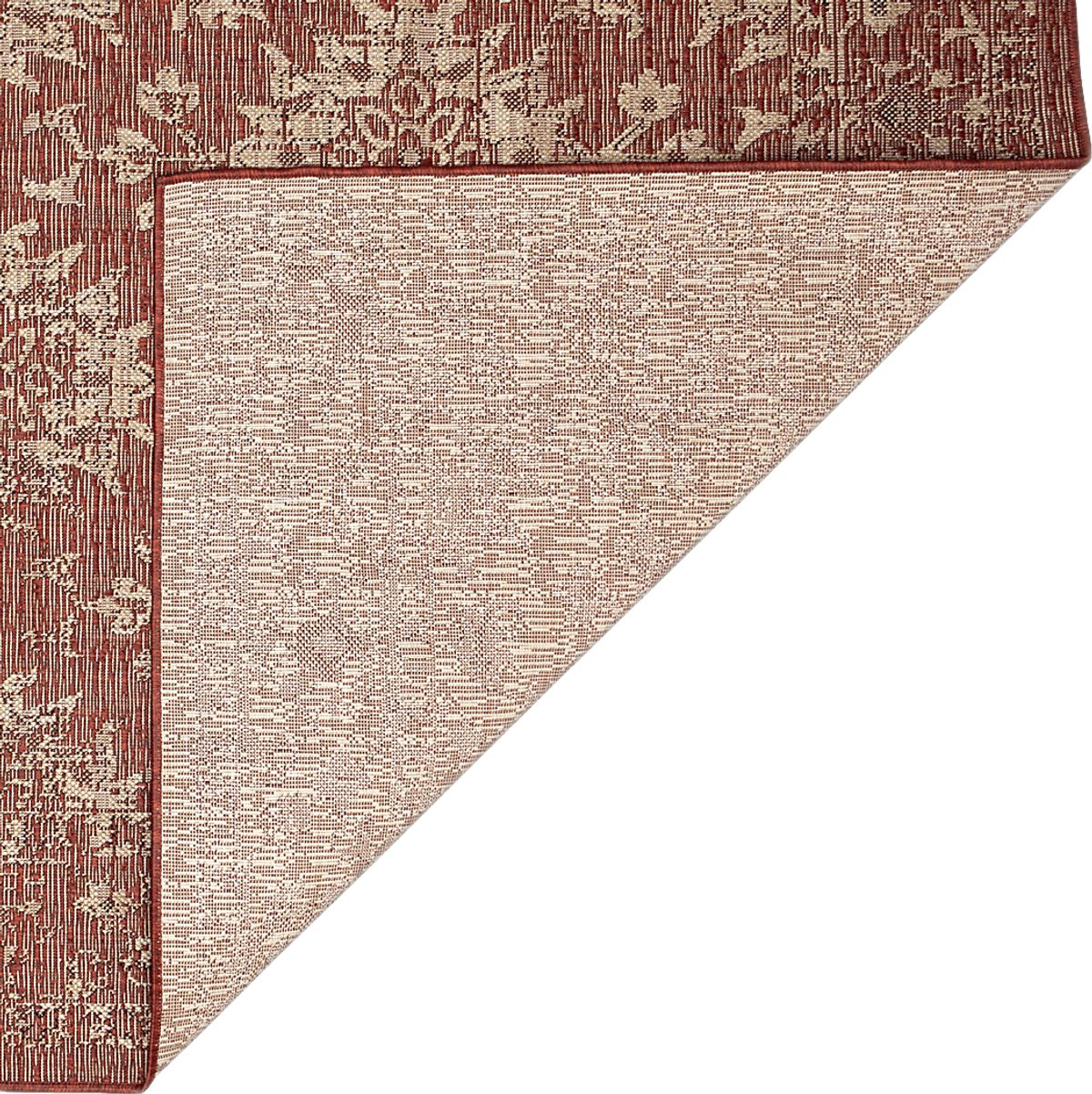 Musvista Red Outdoor Rugs | Rooms to Go