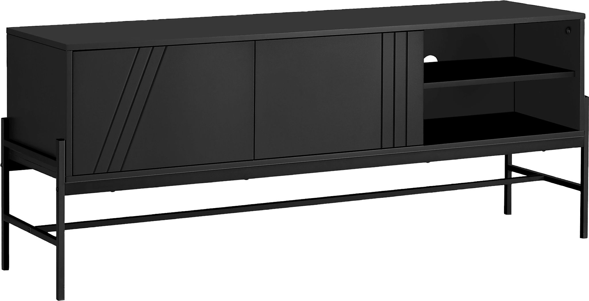 Myleen Black Black,Colors Console | Rooms to Go