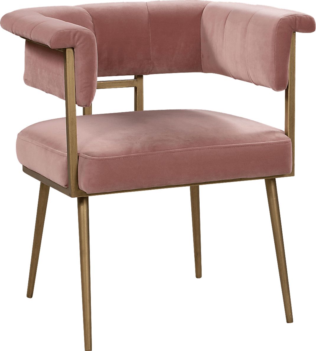 Myriah Mauve Red Arm Chair - Rooms To Go