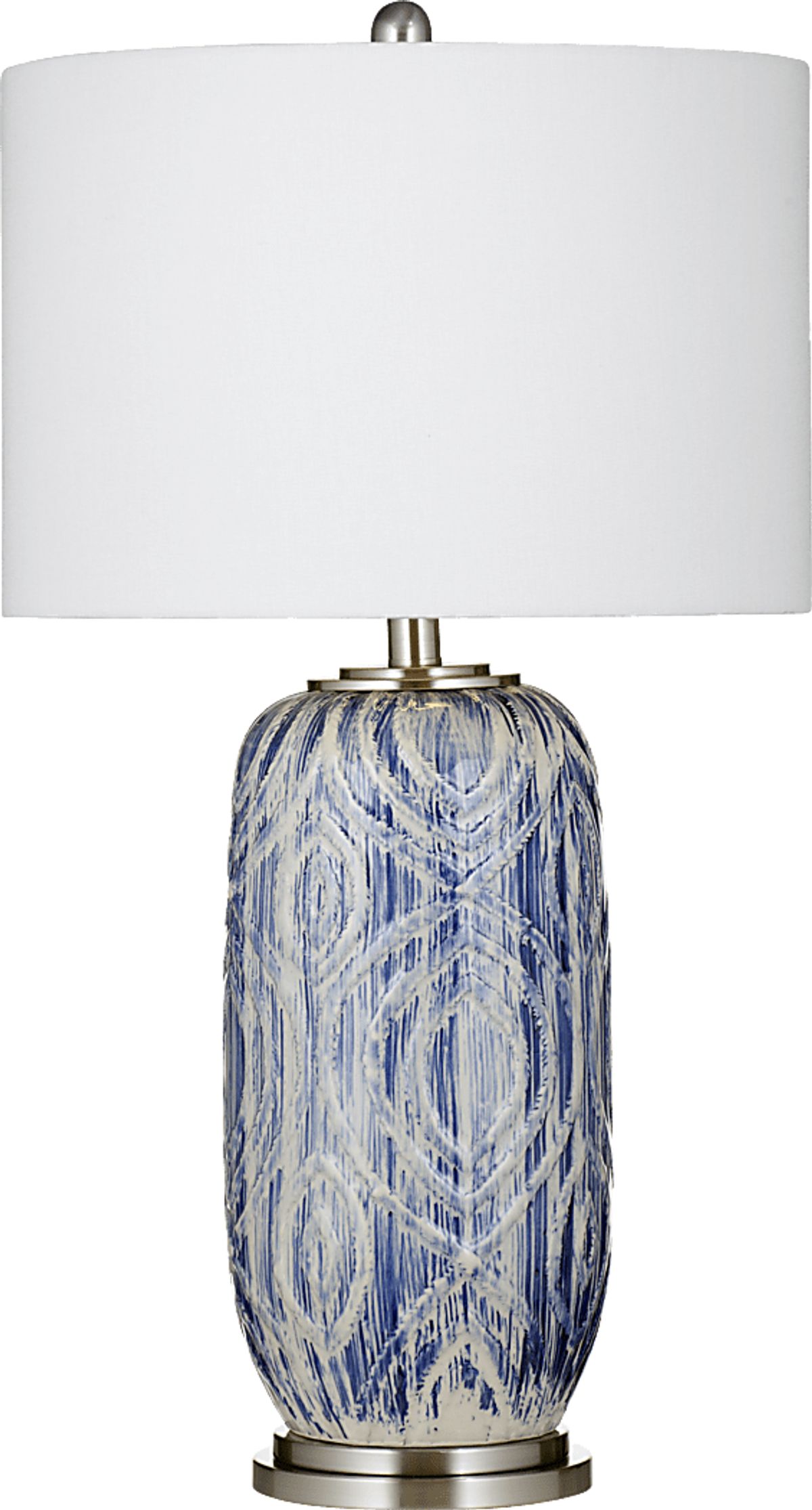 Nacoma Oaks Blue Table Lamp | Rooms to Go