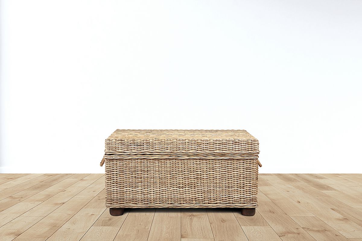 Nahant Tan Beige,Brown Storage Trunk | Rooms to Go