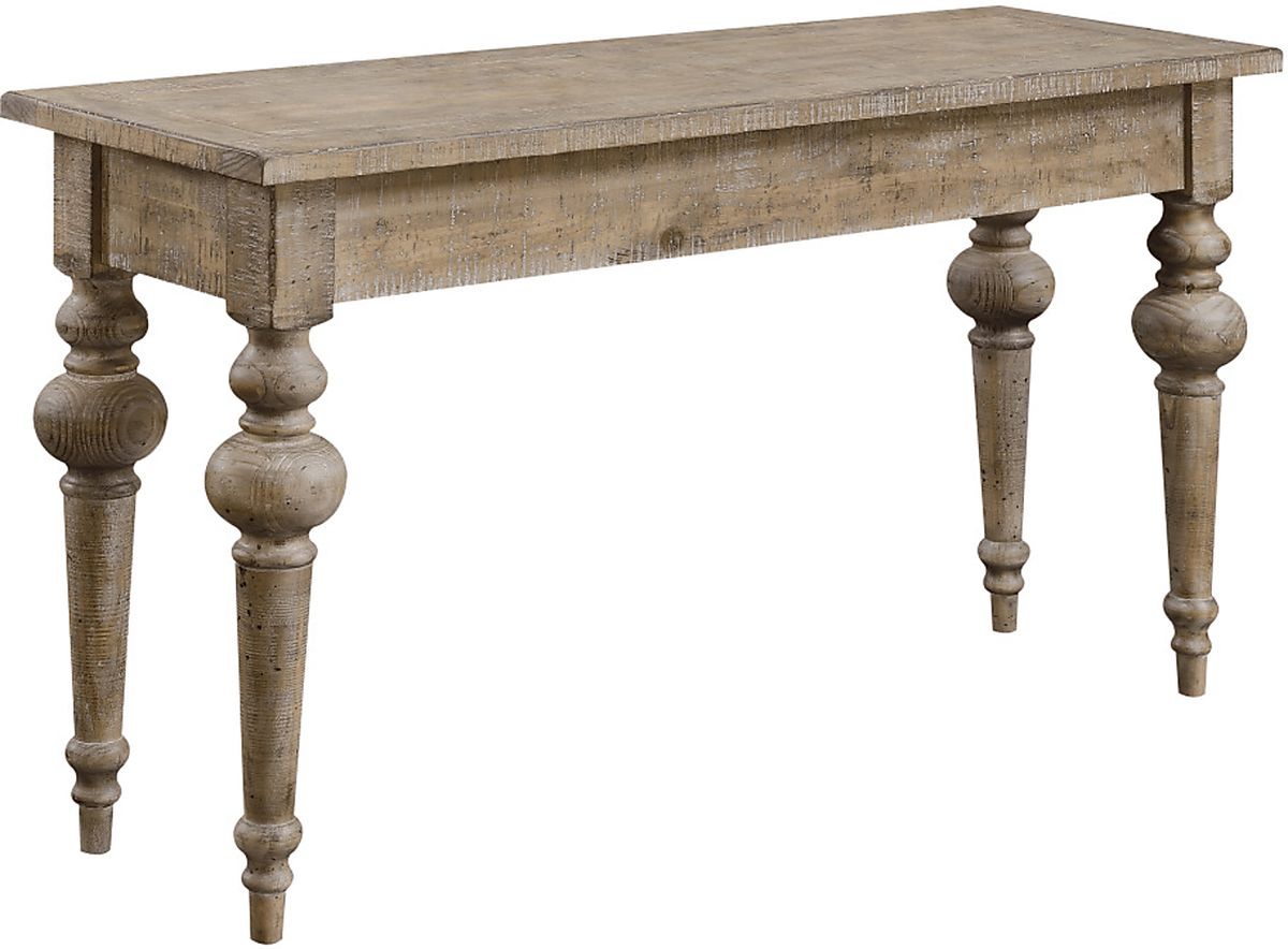 Naniloa Taupe Beige Sofa Table | Rooms to Go