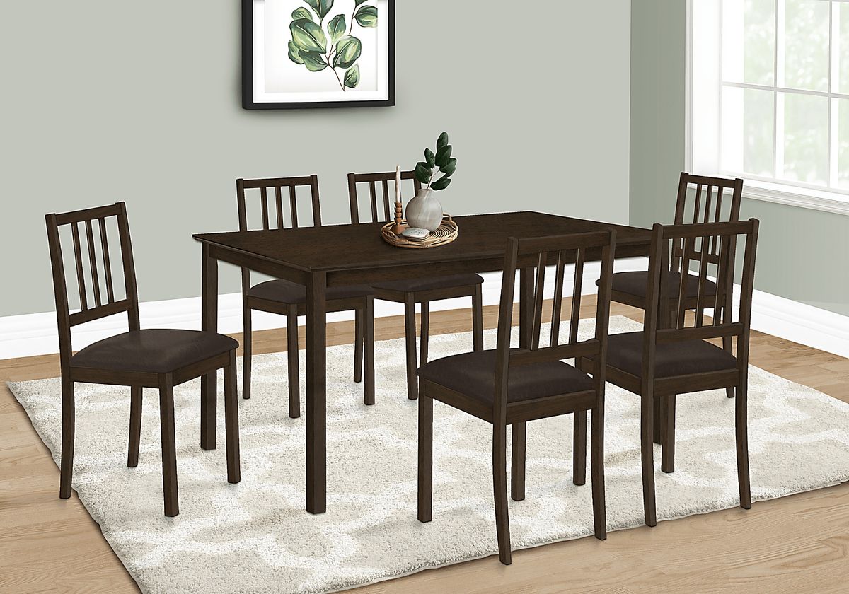 Nankora Espresso Dark Wood Dining Table | Rooms to Go