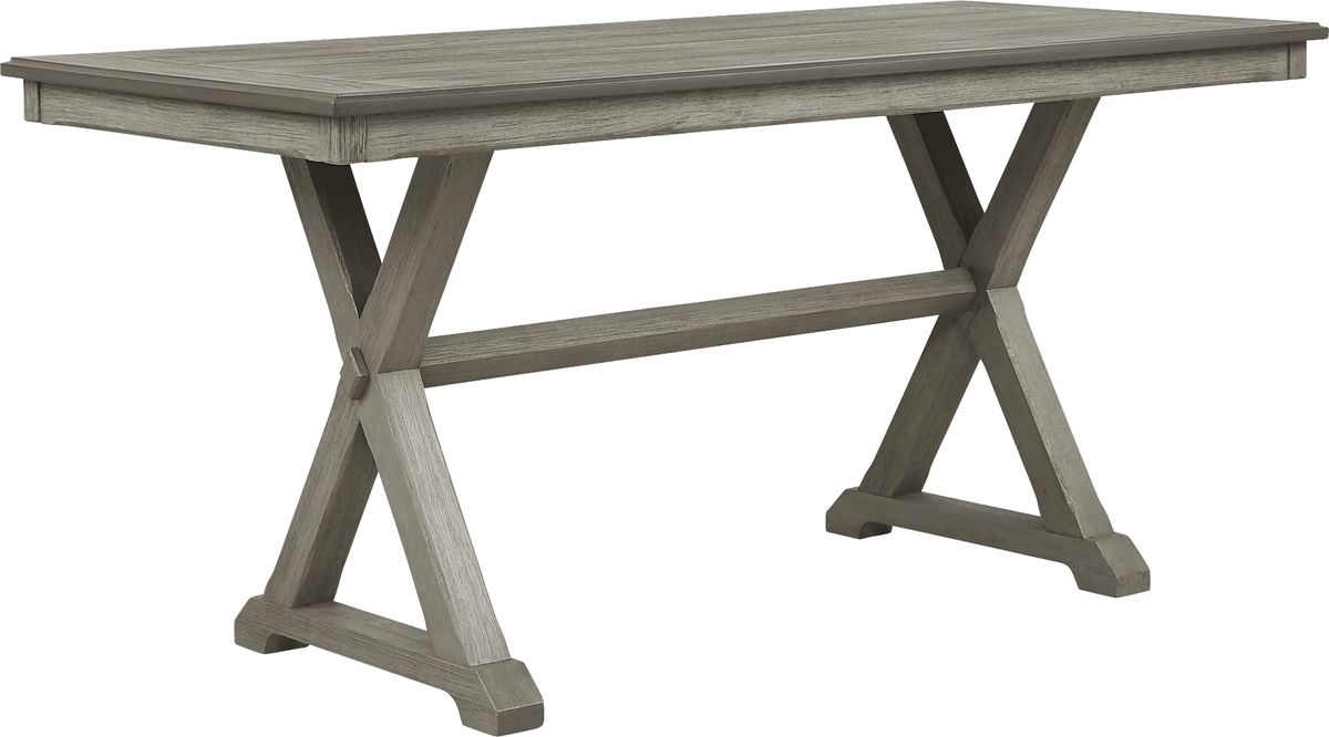 Nantucket Breeze 5 Pc Gray Dining Room Set With Counter Height Dining ...