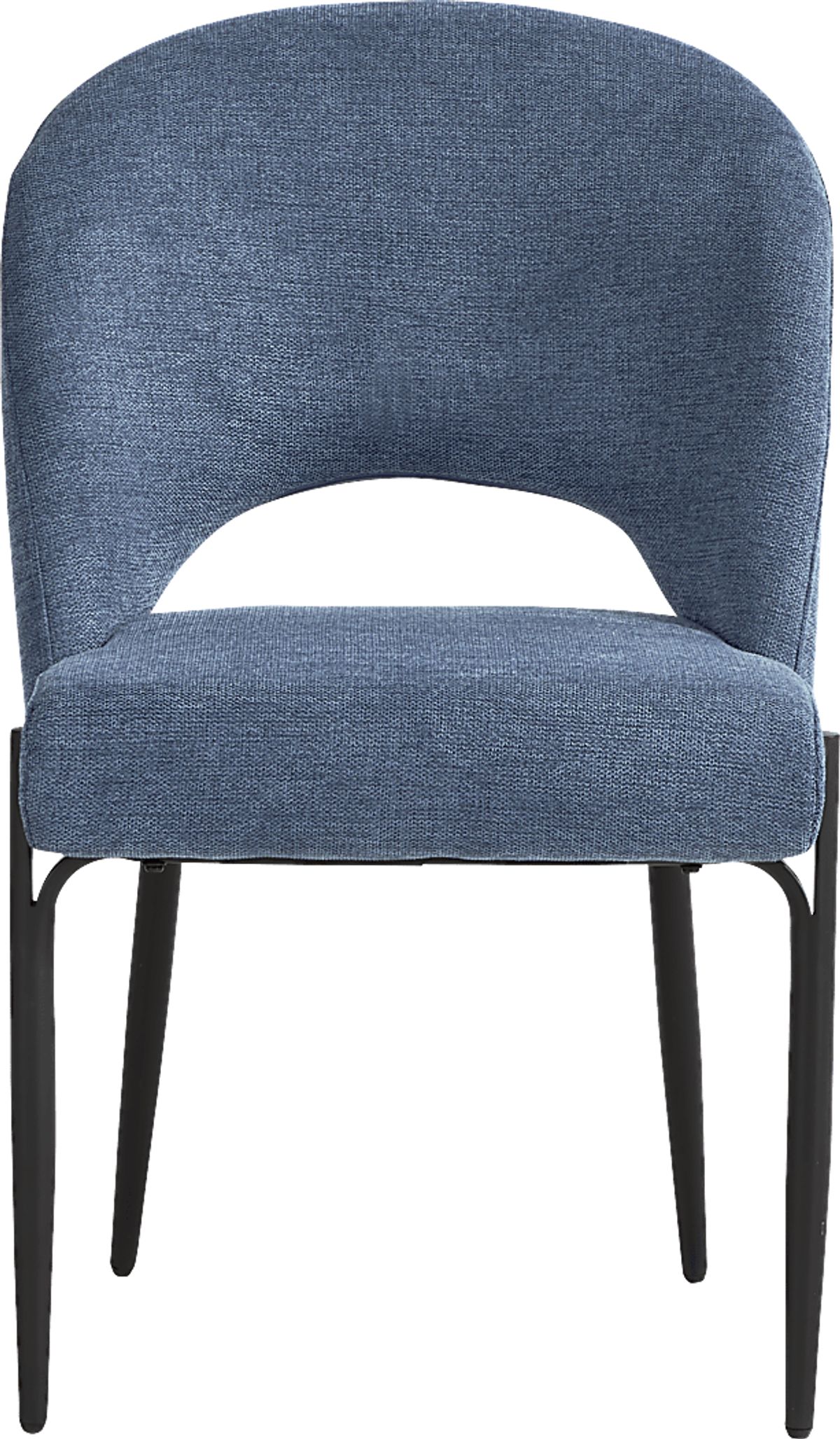 Navarro Black Black,Colors Blue Dining Chair | Rooms to Go