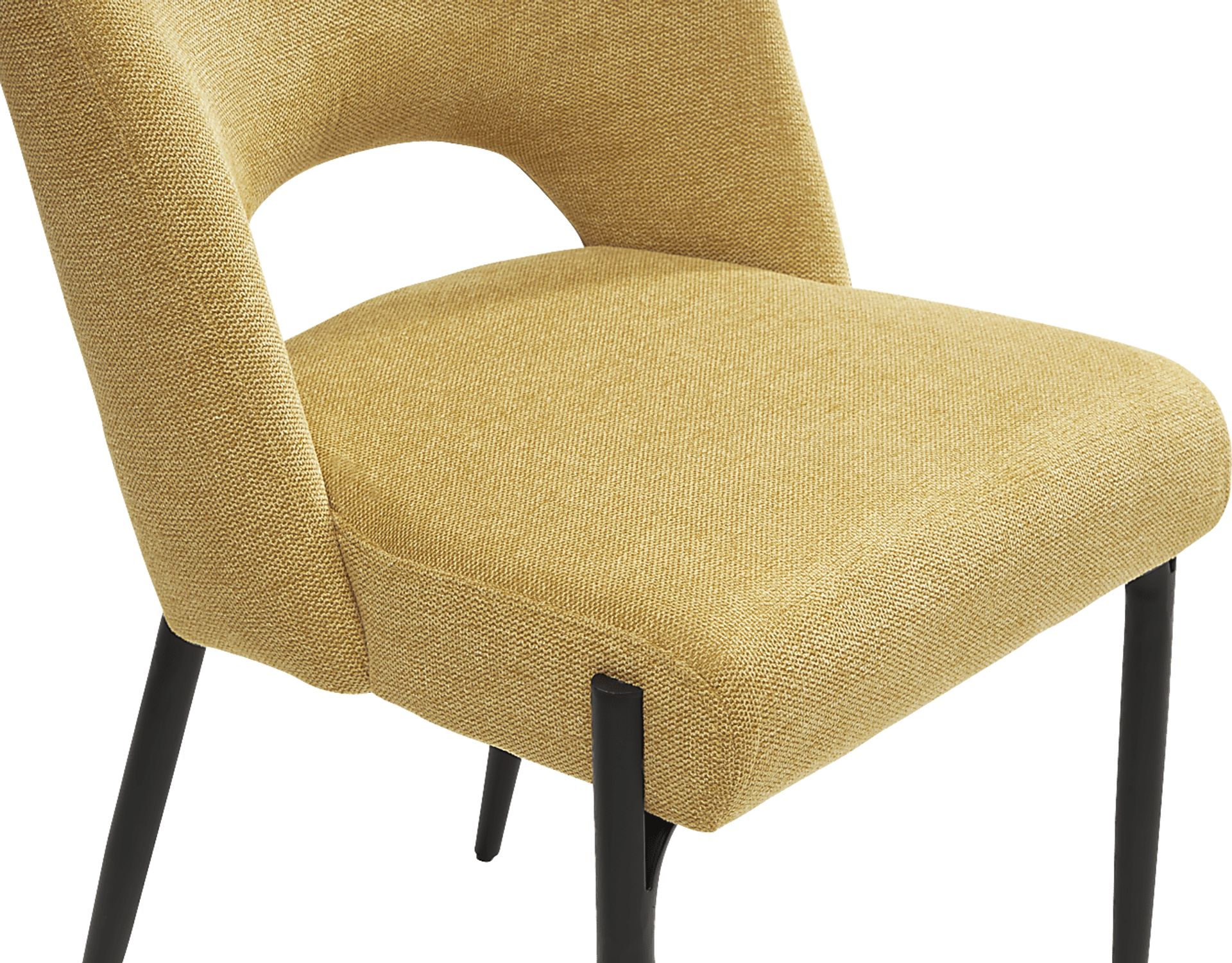 Navarro Black Black,Colors Honey Beige,Yellow Dining Chair | Rooms to Go