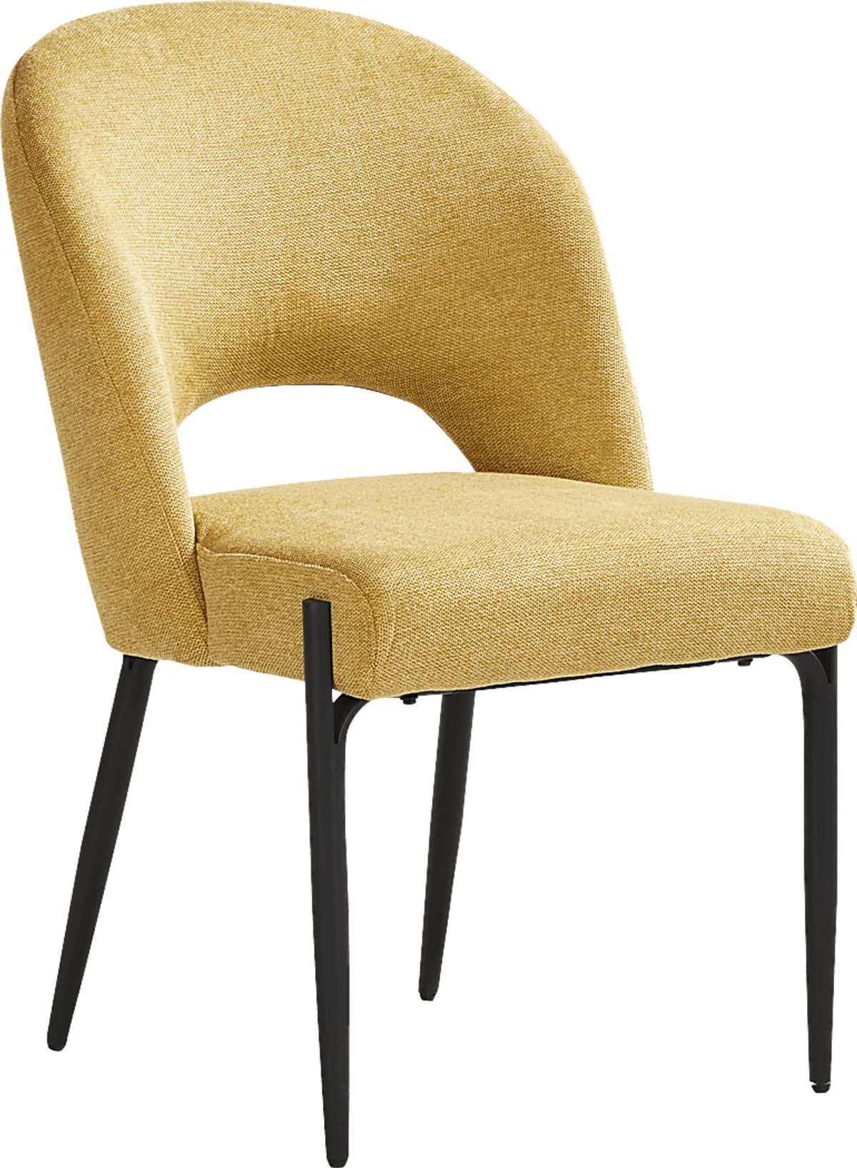 Navarro Black Black,Colors Honey Beige,Yellow Dining Chair | Rooms to Go