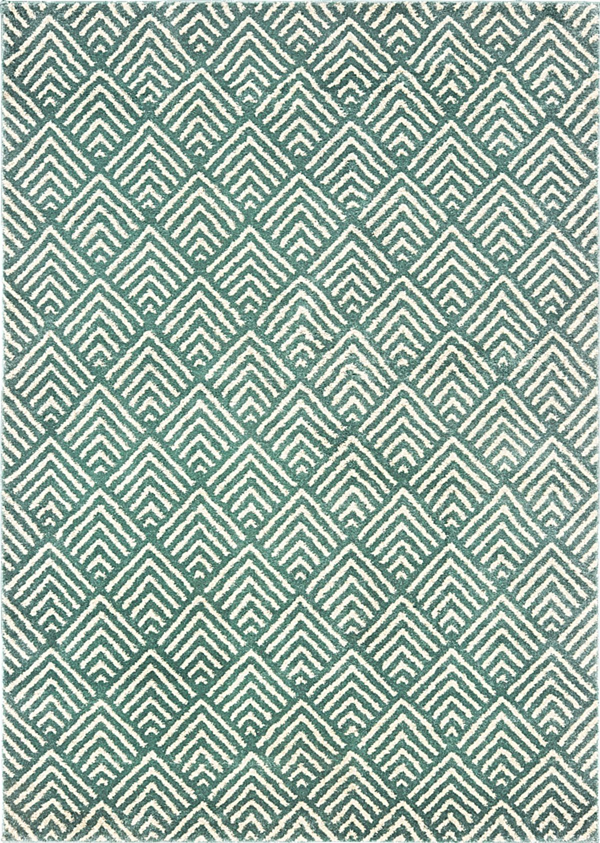 Navea Blue Rug | Rooms to Go