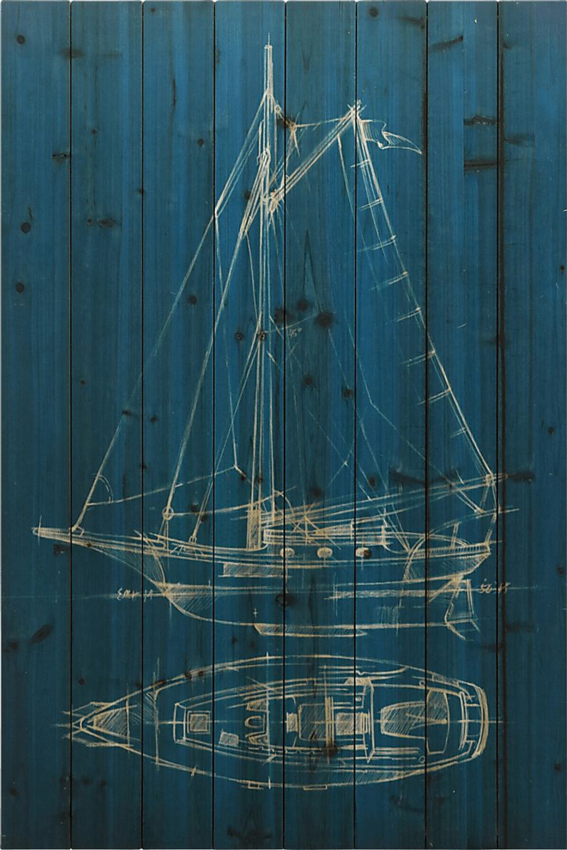 Navigation Plans II Artwork - Rooms To Go