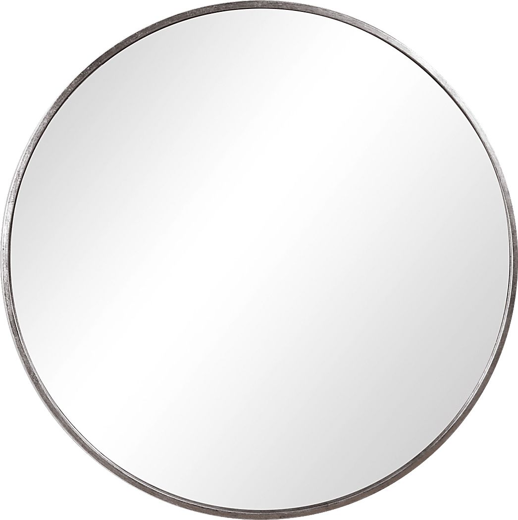 Chintal Silver Gray Mirror | Rooms to Go