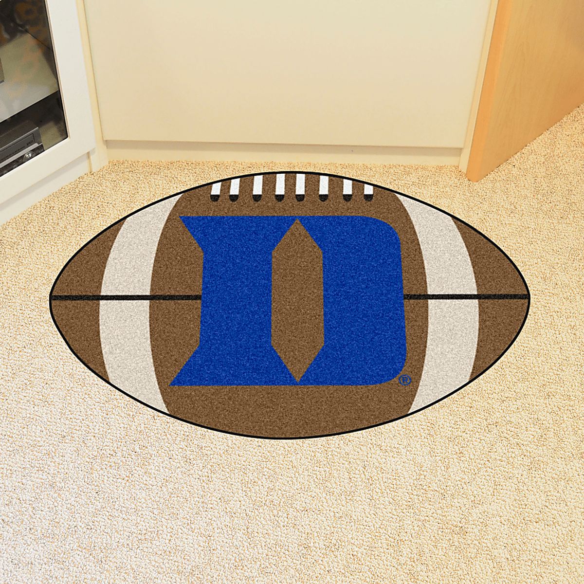 Ncaa Football Mascot Brown Rug | Rooms to Go