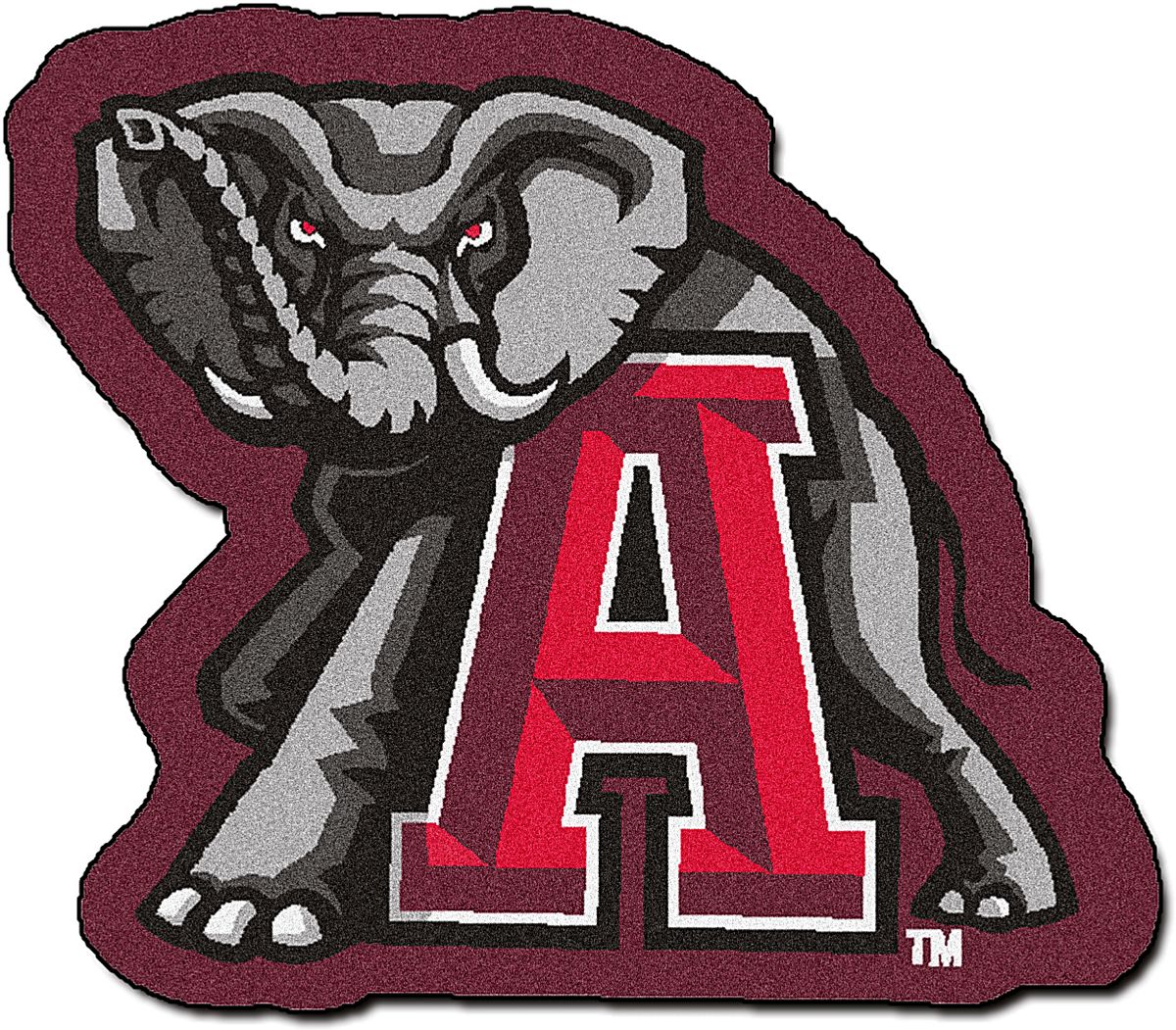 Ncaa Football Mascot Red Rug | Rooms to Go