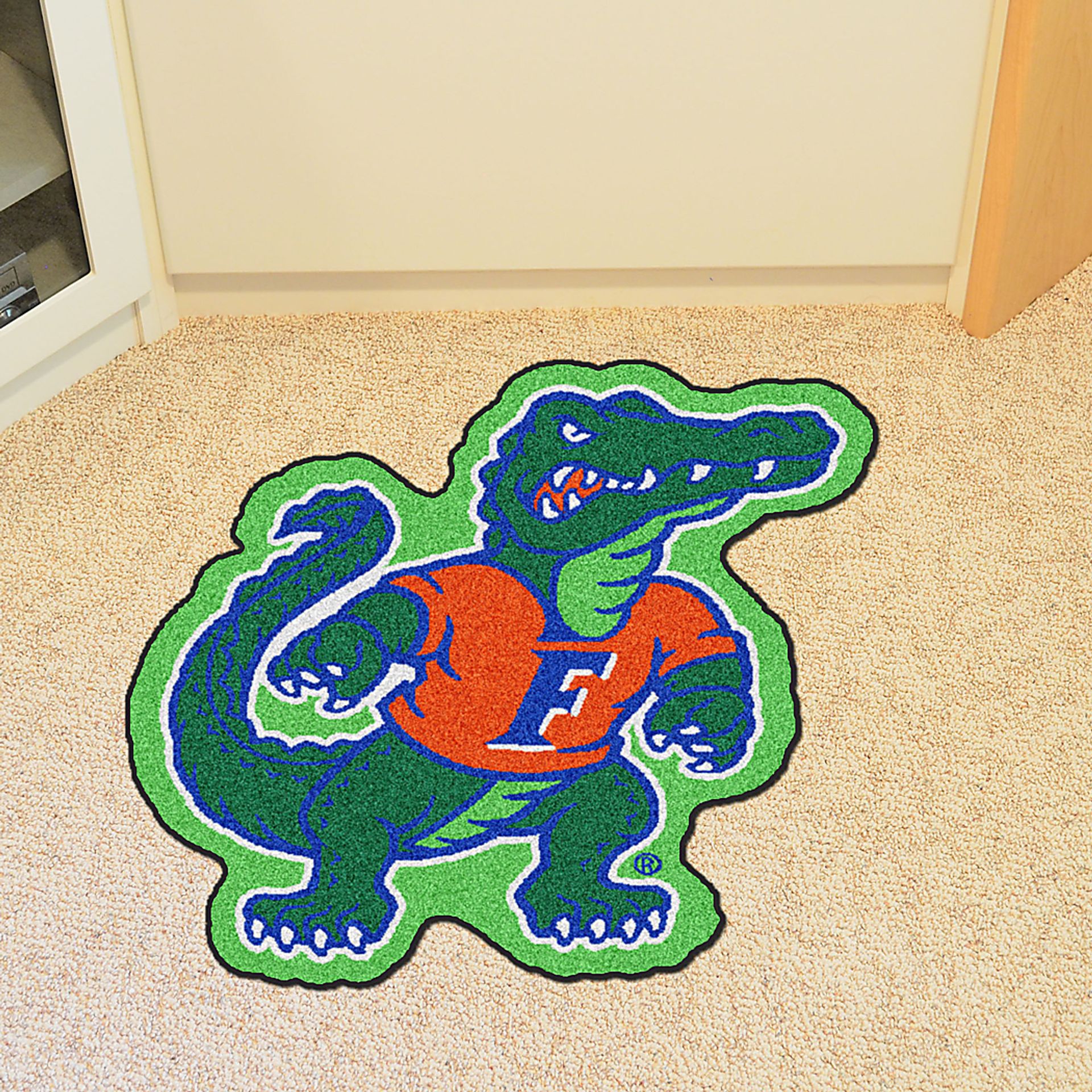 Ncaa Football Mascot Green Rug | Rooms to Go