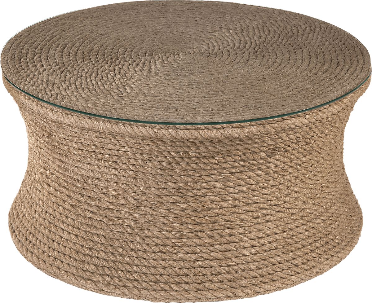 Nebrina Natural Light Wood Cocktail Table - Rooms To Go